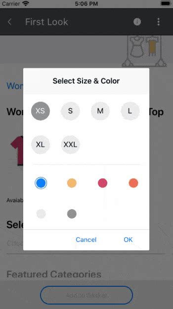 telerik ui for xamarin custom templated picker control