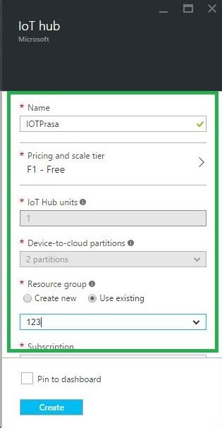 how to create an iot hub in microsoft azure dzone iot