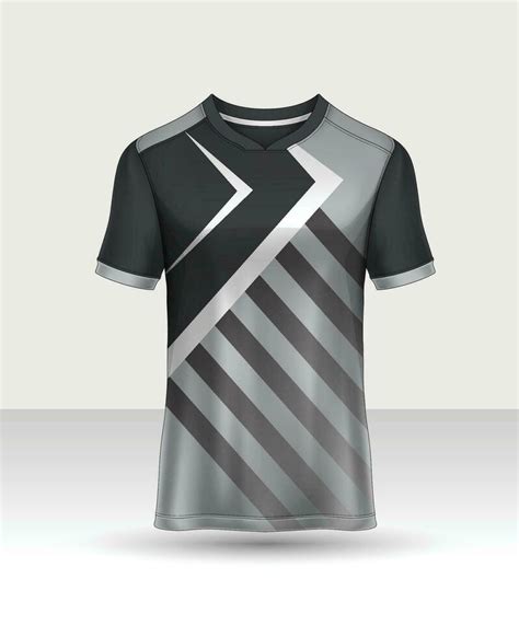 Racing T Shirt Sports Jersey Design Concept Vector Template Motocross