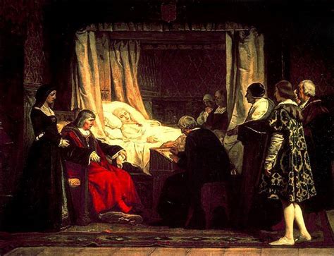 Testamento De Isabel La Católica 1864 Eduardo Rosales