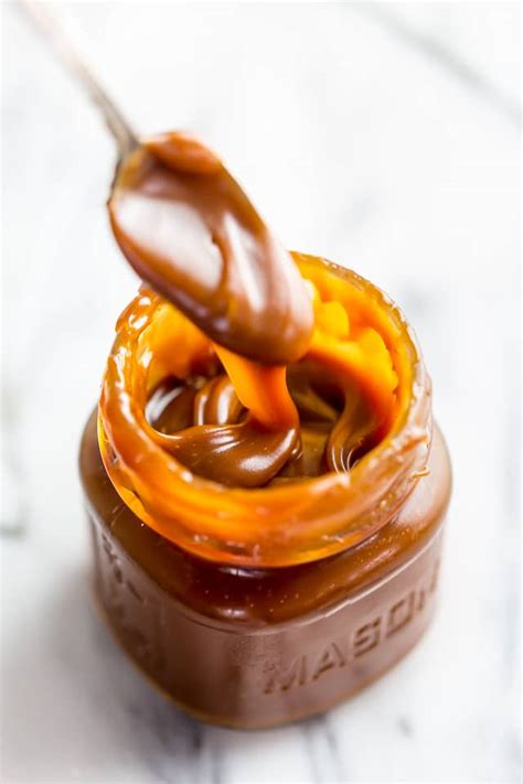 How To Make Easy Salted Caramel Sauce Baker By Nature