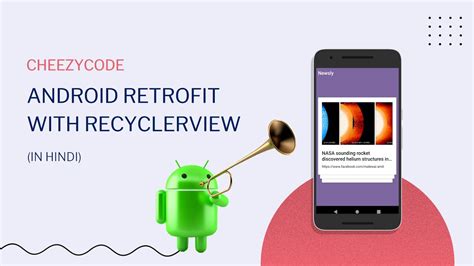 android retrofit and recyclerview tutorial kotlin android app