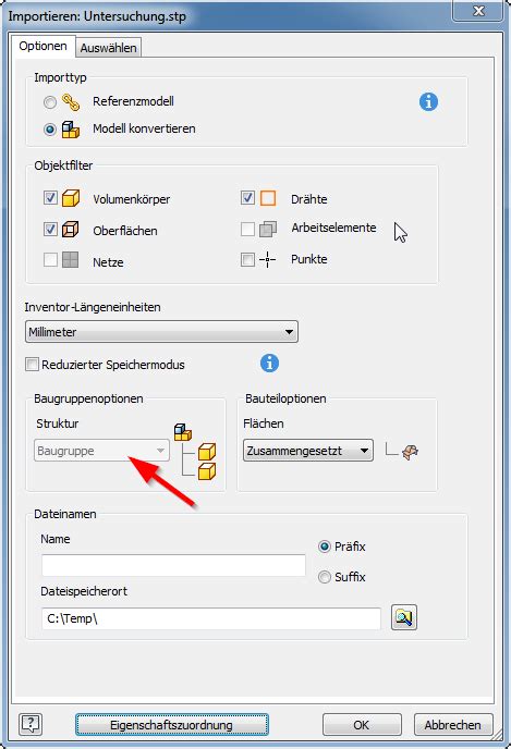 solved step import single file 2017 autodesk community