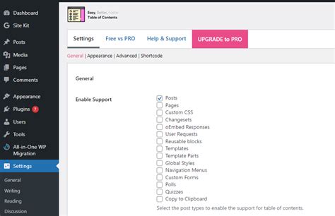 How To Create A Table Of Contents In Wordpress With A Plugin Myprograming