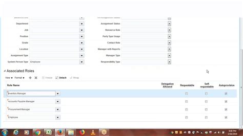 automatic role provisioning in oracle fusion applications youtube