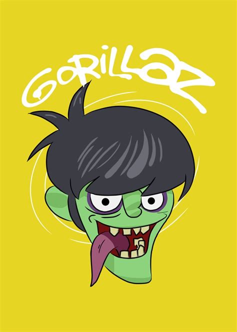 Murdoc Gorillaz Posters And Prints By Rockystr Printler
