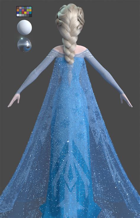 Molyan Disney Elsa 3d Model 2023