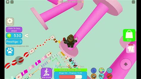 Mega Easy Obby 750 Stages But If I Die The Video Ends 2 Youtube