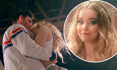 Dove Cameron Shares A Number Of Kisses With Musician Alexander 23 In