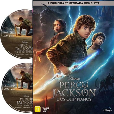 Dvd Série Percy Jackson E Os Olimpianos 1ª Temporada Shopee Brasil
