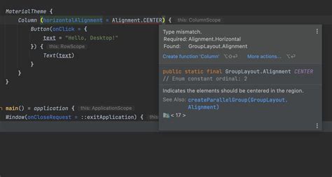 android kotlin jetpack compose center text in column inside a my xxx