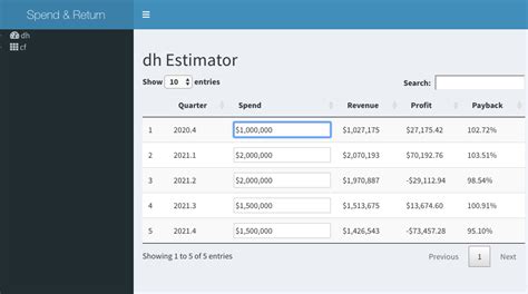 dt datatable with editable cells recalculate data frame based on user