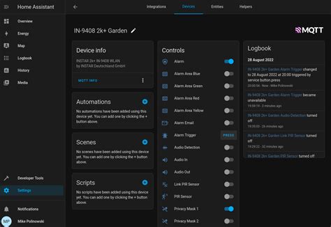 home assistant mqtt auto discovery configuration mike polinowski