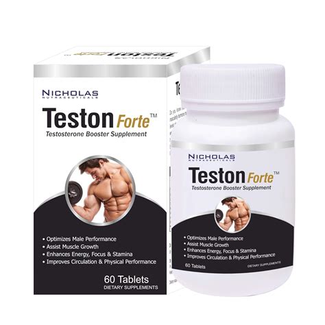 Nicholas Nutraceuticals Teston Forte The Testosterone Booster