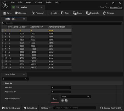 data driven gameplay elements in unreal engine unreal engine 5 0