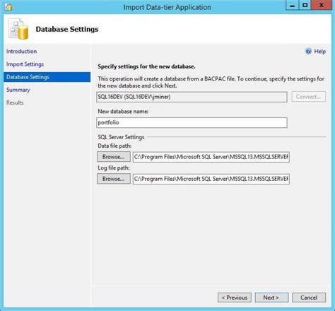 move azure sql databases using the export and import