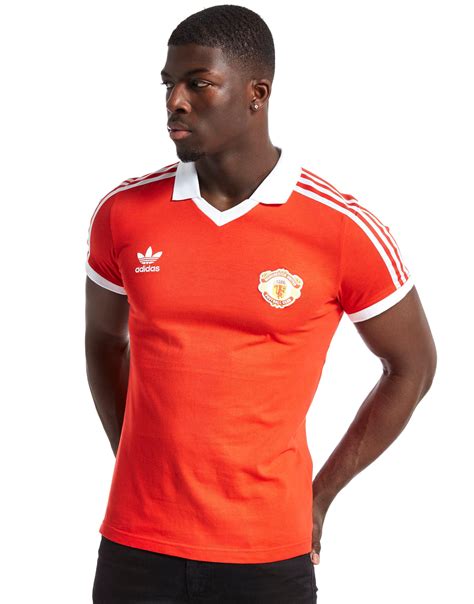 Adidas Originals Manchester United Fc Retro Jersey Jersey Terlengkap