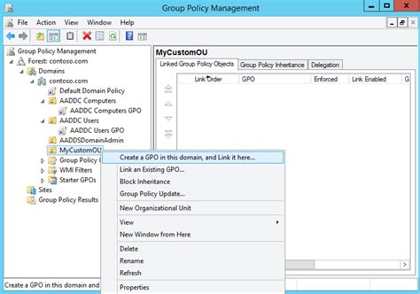 create and manage group policy in azure ad domain services microsoft