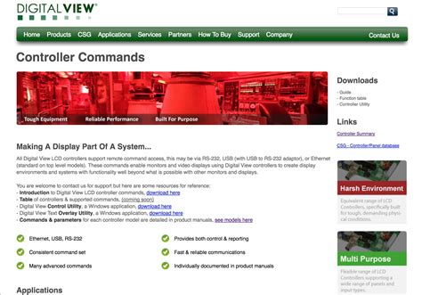 lcd controller commands page preview digital view blog