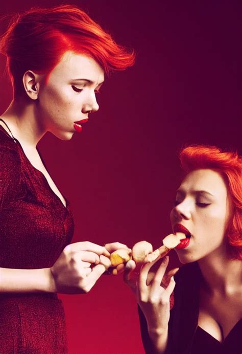 Redhead Scarlett Johanson Hypnotized On Stage By Midjourney