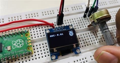 interfaz de pantalla oled ssd1306 con raspberry pi pico