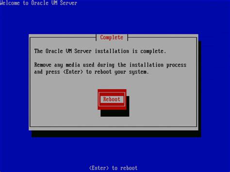 installing oracle vm server