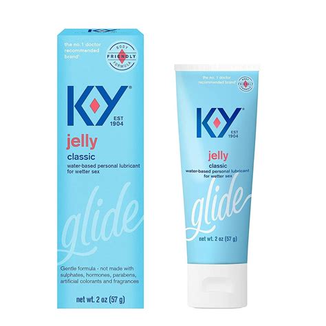 K Y Jelly Personal Water Based Lubricant 2 Oz Health