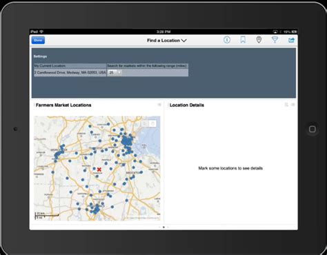 location awareness in the tibco spotfire analytics app for ipad the
