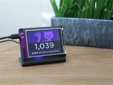 adafruit pyportal circuitpython powered internet display opencircuit