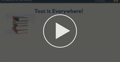 introduction to text mining module 1 working with text