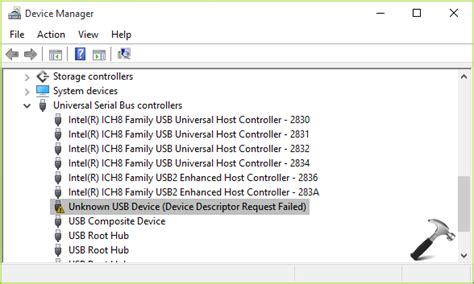 [fix] unknown usb device device descriptor request failed in windows