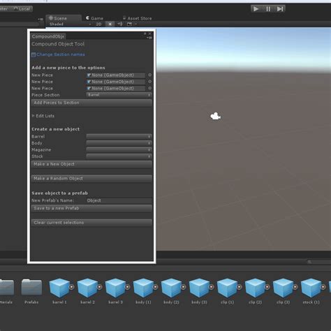 compound object unity tool alex woloszynski