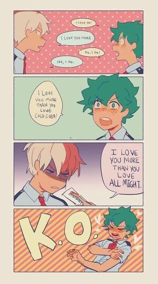 Pin On Todo X Deku