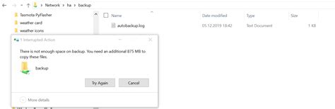 how to move large snapshot file to hassio running on proxmox