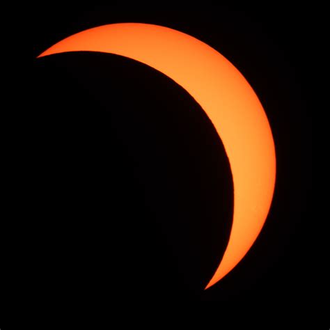 6 54 Am On 14 11 12 Partial Solar Eclipse In Toowoomba Qld Pando Cruises