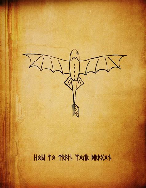 Hiccups Drawing Of The Night Fury Toothless Drawing Hiccup And