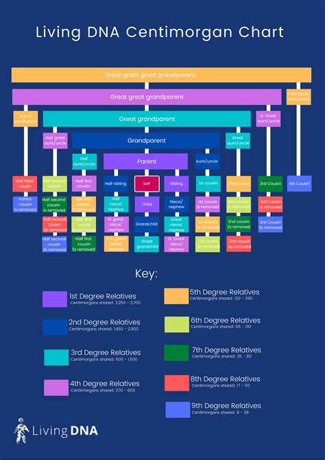 Centimorgan Chart Understanding Dna Relationships Living Dna