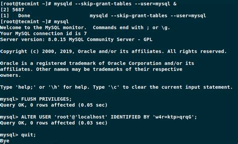 how to reset root password in mysql 8 0