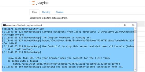 test your install with jupyter notebook map widg esri community