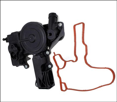 Vw Volkswagen Audi Tsi Pcv Breather Hose Oil Water Separator Assembly