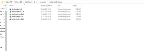 sfml 2 5 cmake configuration