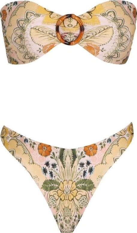 Zimmermann Laurel Bamboo Ring Bikini Shopstyle Two Piece Swimsuits