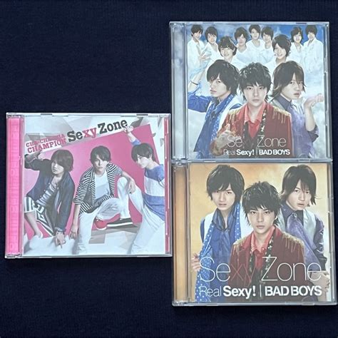 Sexy Zone Sexyzone 初回限定盤 Cd 3枚セット Dvd付きの通販 By Nakas Shop｜セクシー ゾーンならラクマ