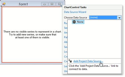 specify series data members winforms controls