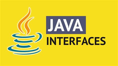 java interfaces tutorial youtube