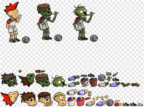 sprite football player 2d computer graphics cartoon place