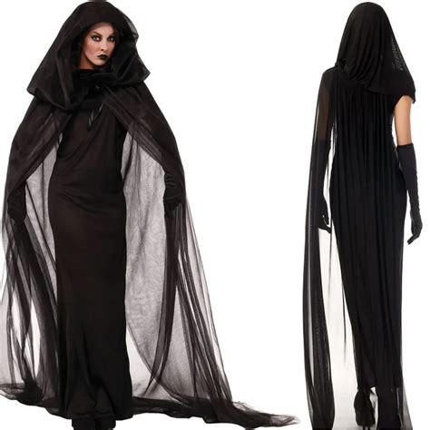 Gothic Witch Halloween Costume Sorceress Costume Adult Witch Fancy