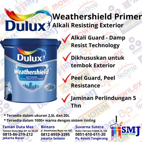 Jual Dulux Weathershield Primer Alkali Resisting Cat Dasar Sealer