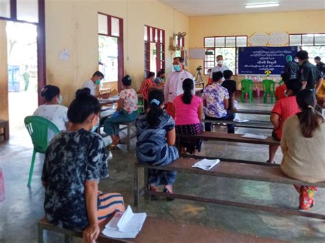 မုဒုံမြို့နယ်၌နိုင်ငံသားစိစစ်ရေးကတ်များကွင်းဆင်းဆောင်ရွက်ပေးရာ မွန်ပြည