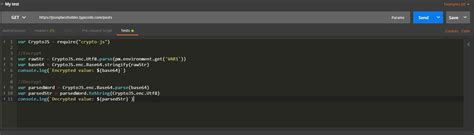 postman base64 encoding for multi variables stack overflow
